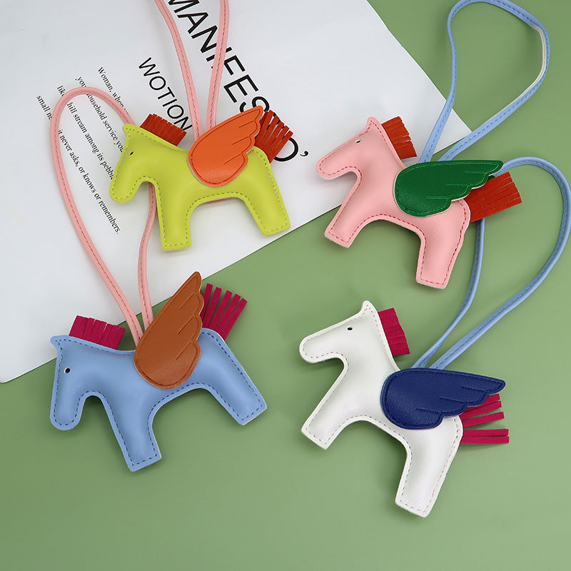 BagParty Mini Pony Cute Little Bag Charm,Fashion Key Chain for Daily ...